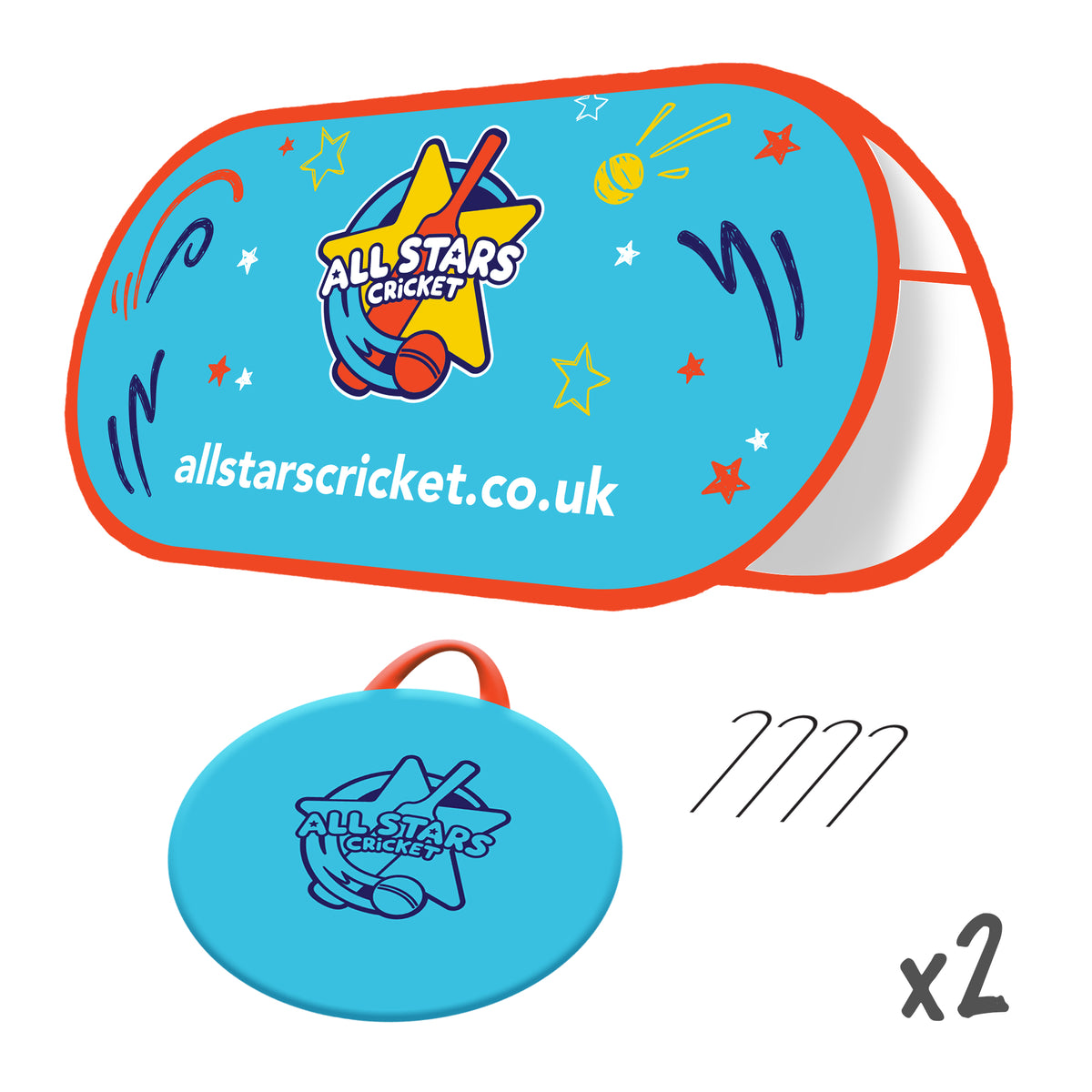 All Stars Cricket Pop Up Banner - Pack of 2 – All Stars Cricket Shop